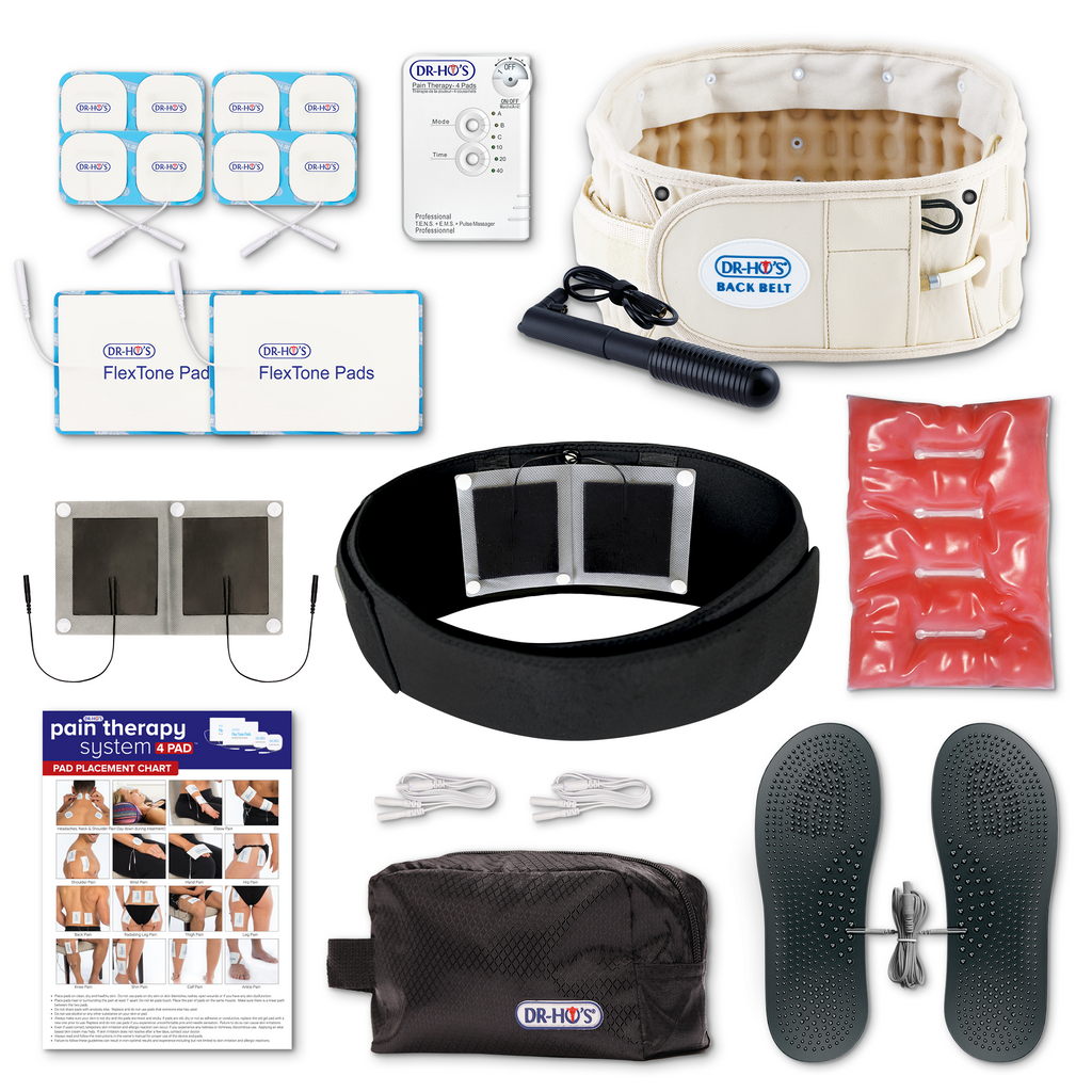 2-in-1 Back Decompression Belt - Ultimate Package – DR-HO'S
