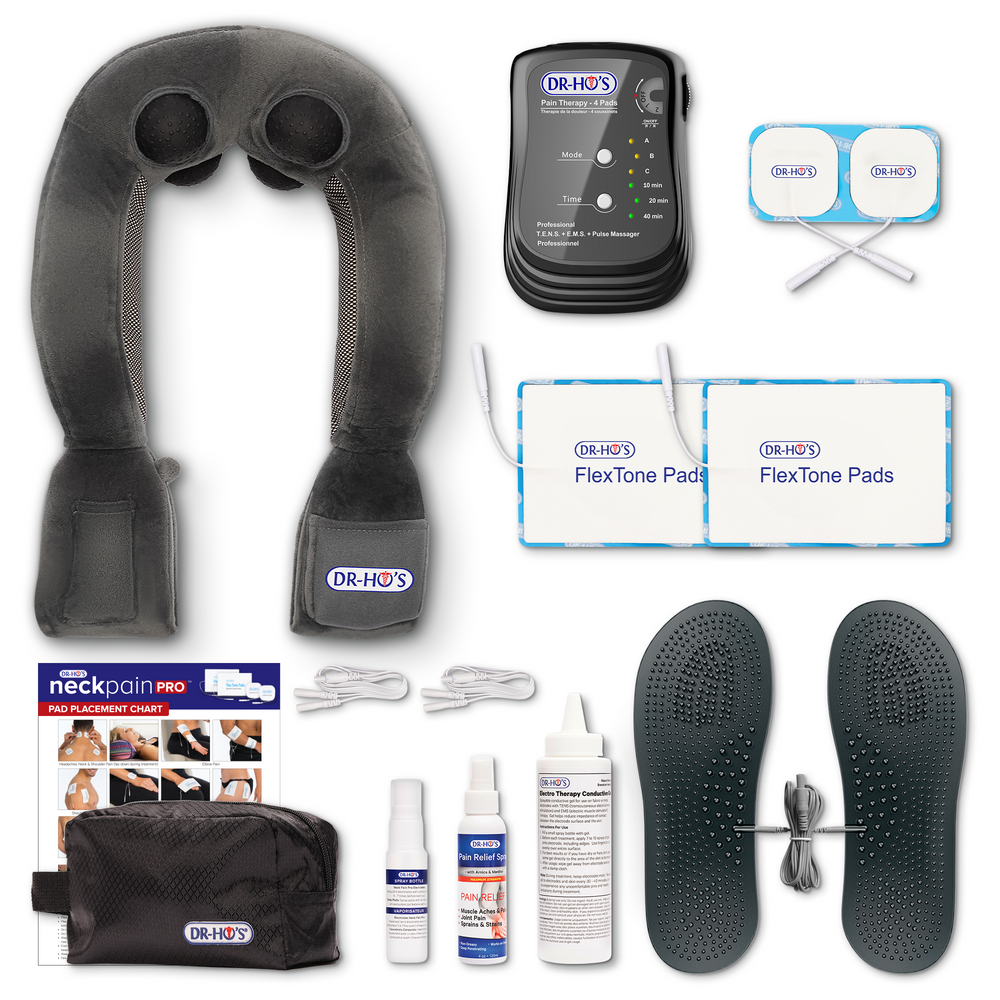 TENS & EMS Machines - Drug-free Neck & Back Pain Relief – DR-HO'S