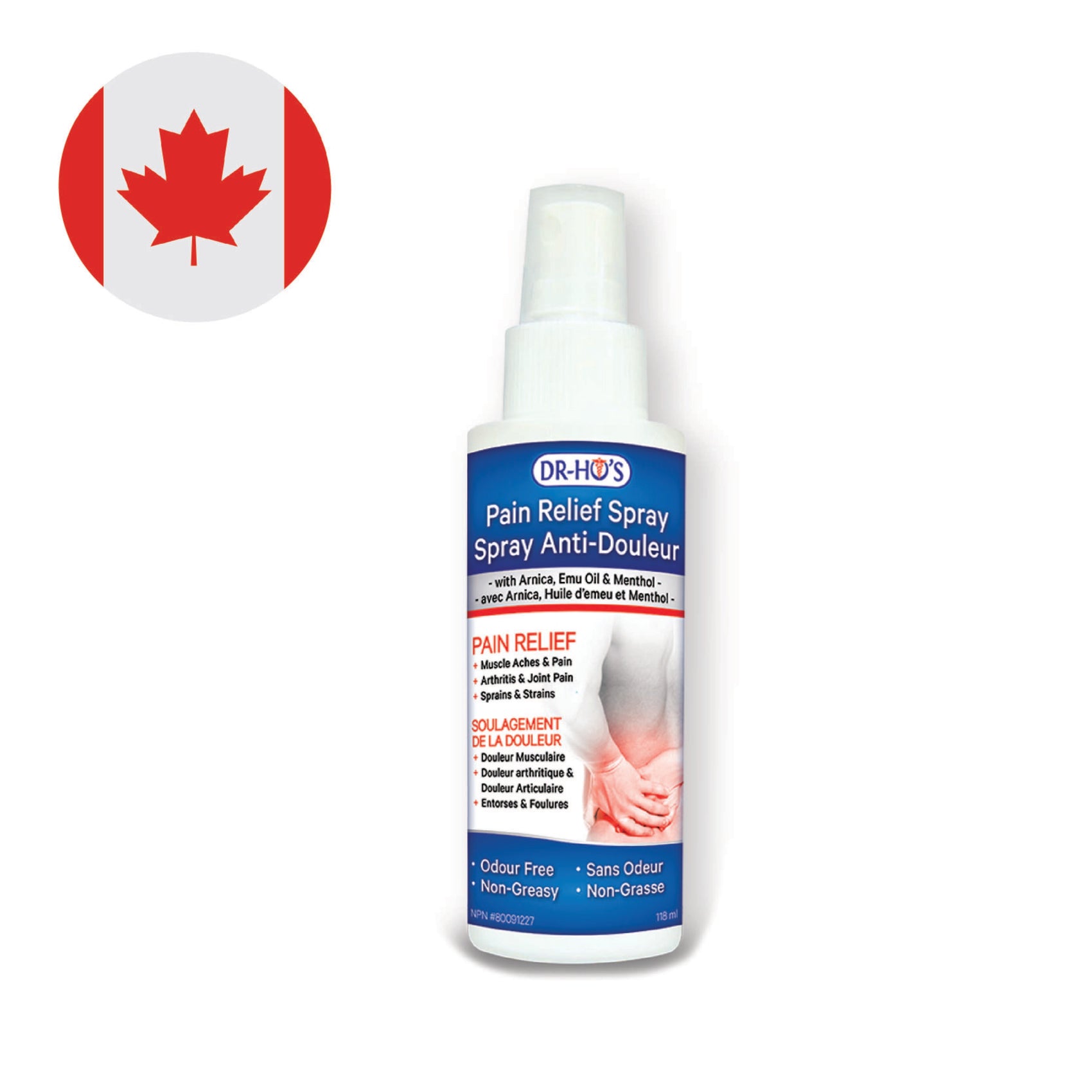 Pain-Aid Pain Relief Spray – DR-HO'S