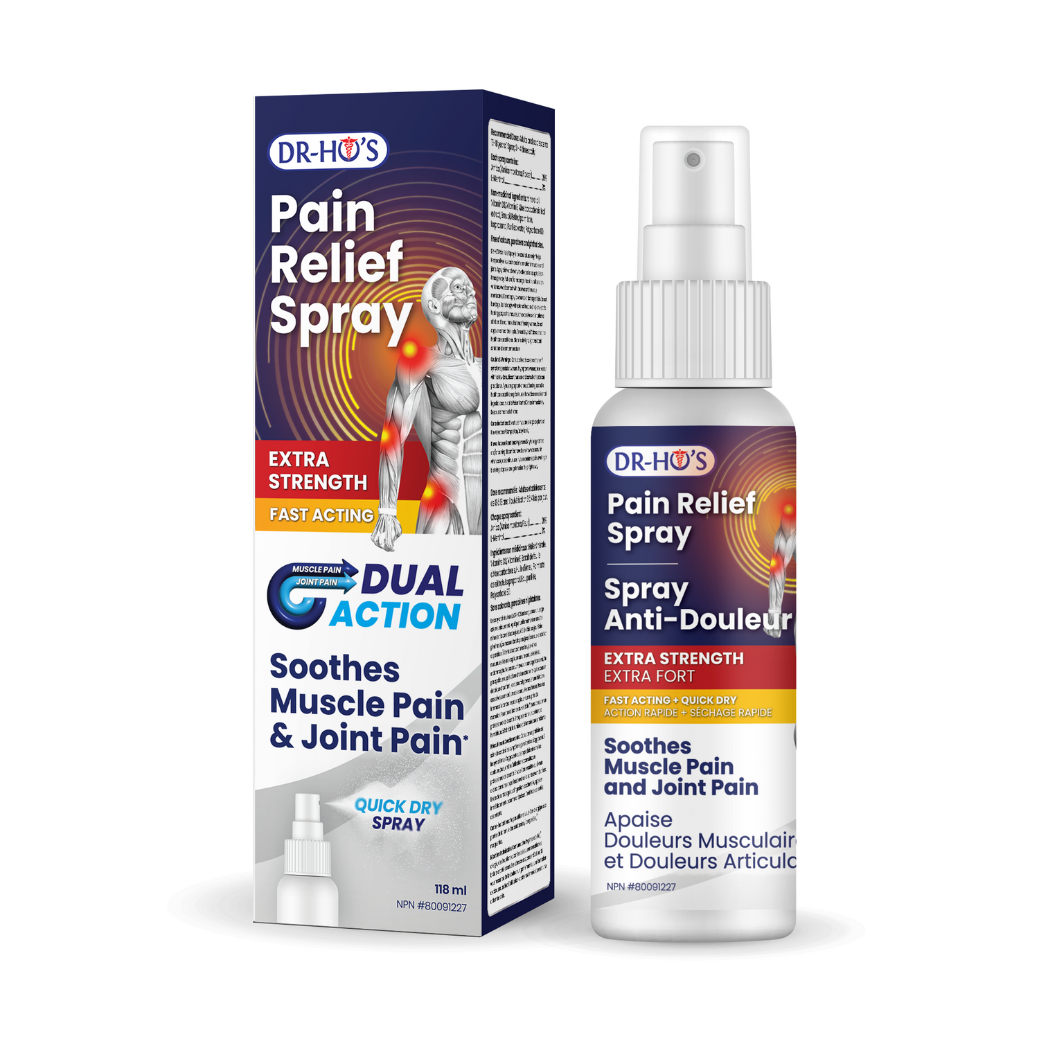 Pain-Aid Pain Relief Spray – DR-HO'S