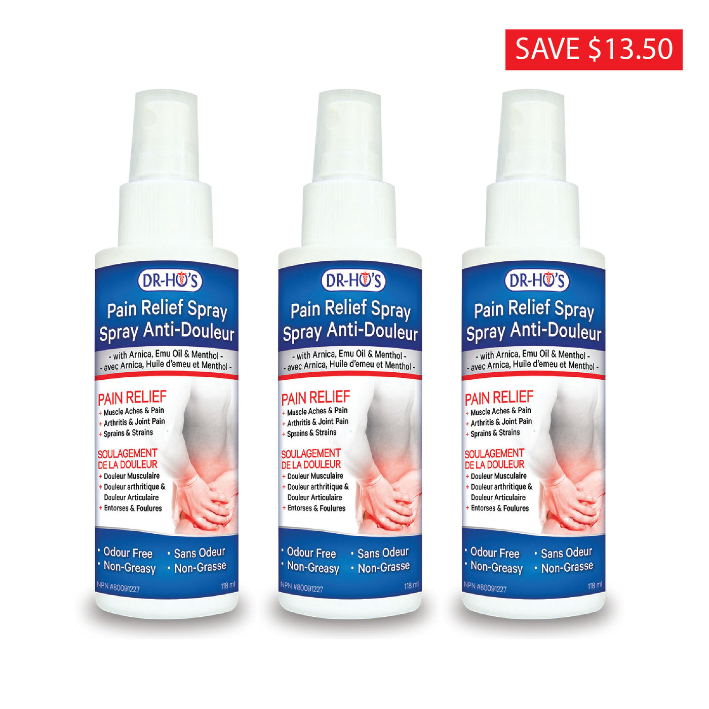 Pain-Aid Pain Relief Spray – DR-HO'S