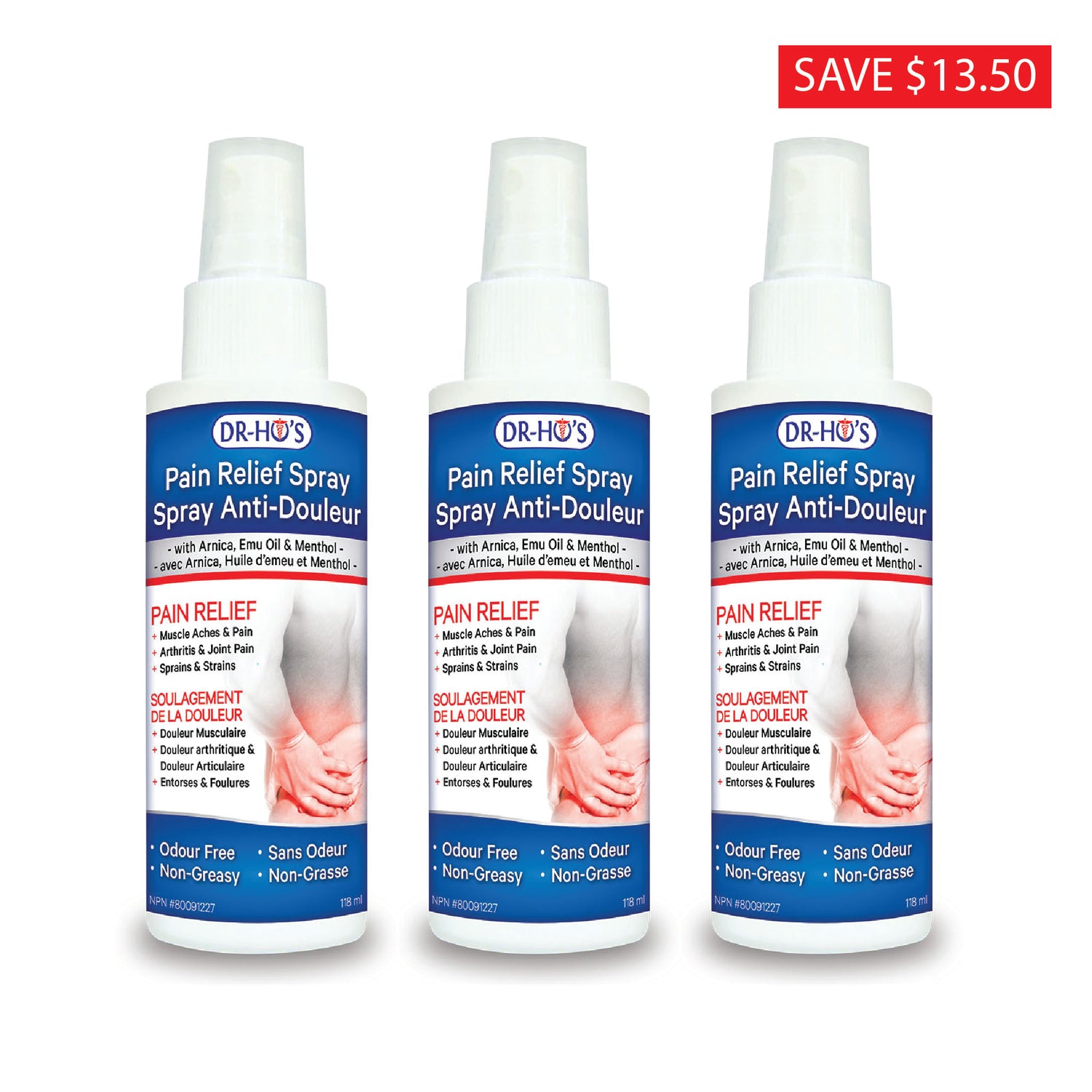 Pain-Aid Pain Relief Spray – DR-HO'S