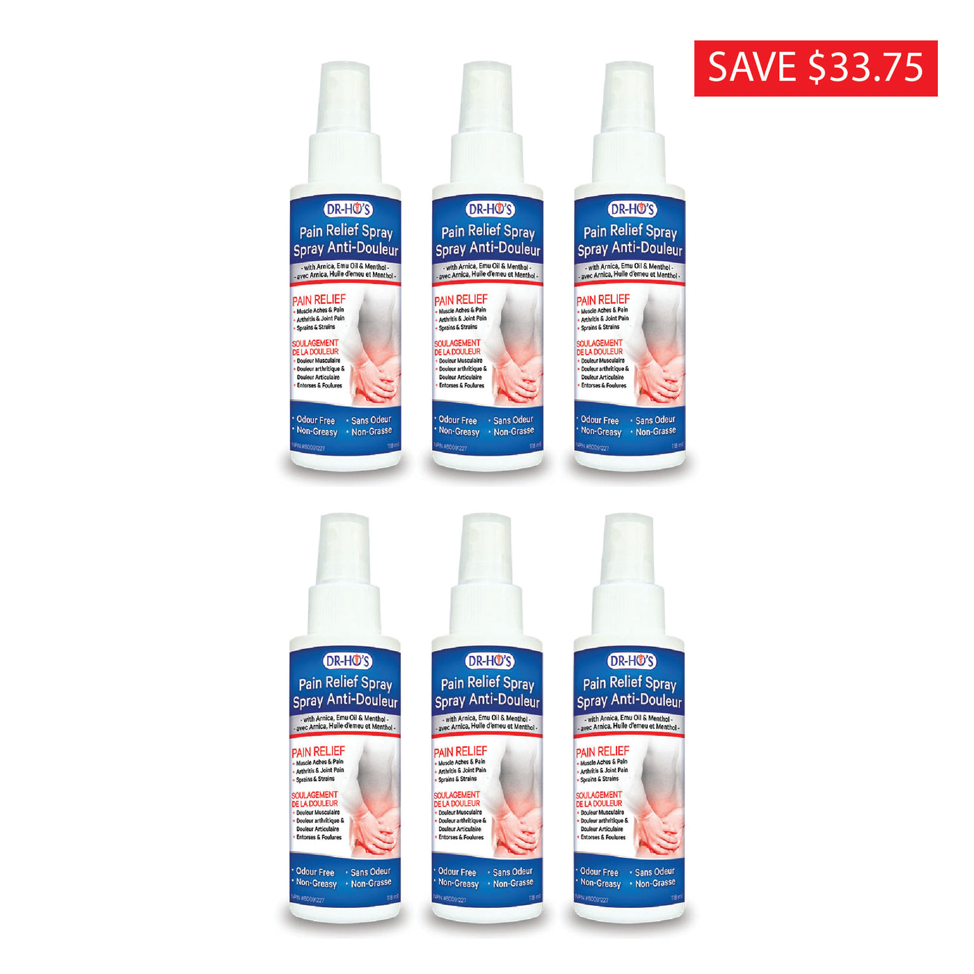 Pain-Aid Pain Relief Spray – DR-HO'S