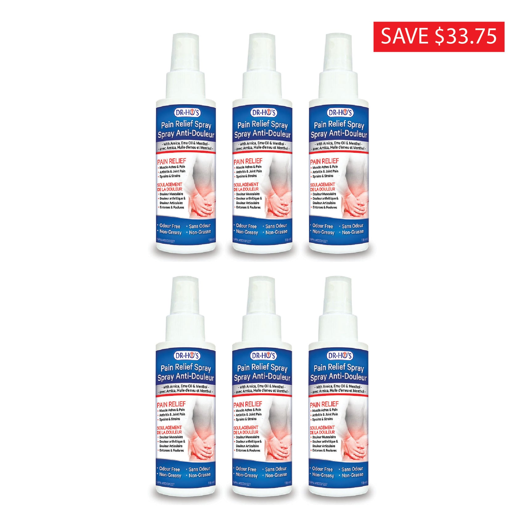 Pain-Aid Pain Relief Spray – DR-HO'S