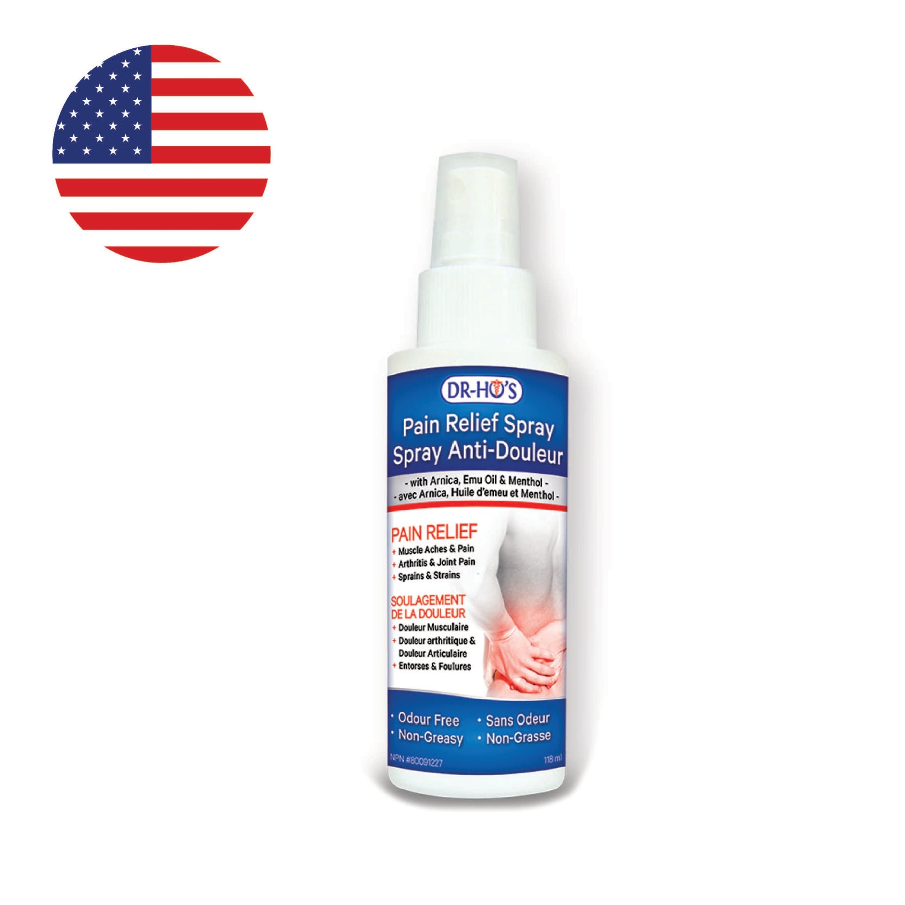 Pain-Aid Pain Relief Spray (4oz) – DR-HO'S